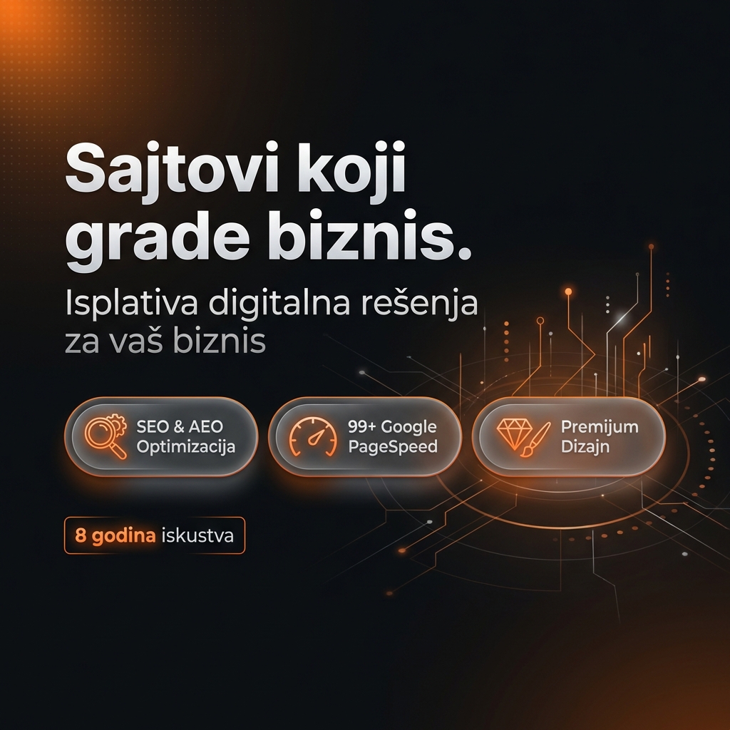 Vaš Sajt | Izrada Sajtova i SEO Optimizacija